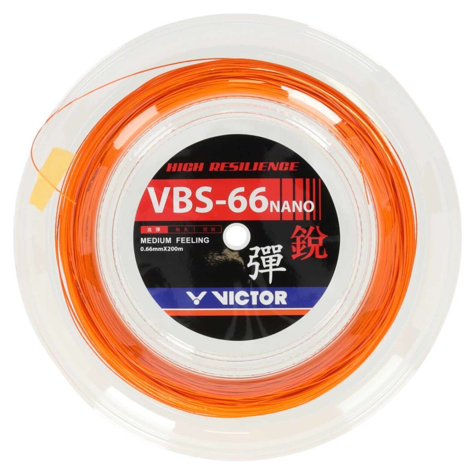 Victor VBS-66N Heat Orange 200m | Cordage de badminton!