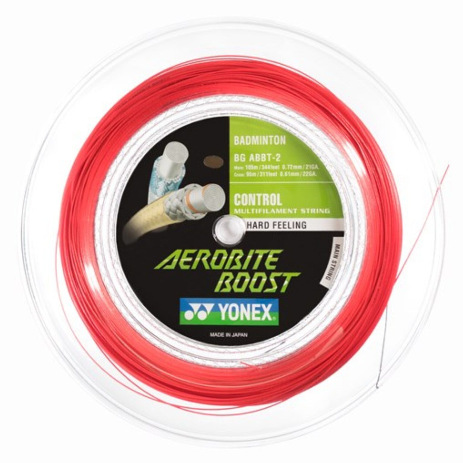 Yonex Aerobite Boost Grey/Red | Cordage de badminton