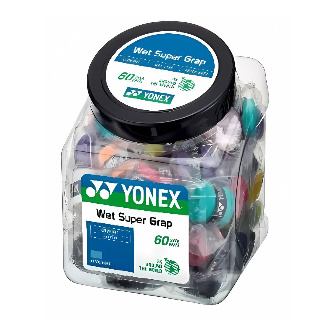 Yonex Wet Super Grap 60-Pack Ass. | Grip de badminton